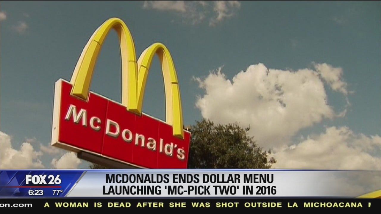 'McPick 2': McDonald's new deal to replace Dollar Menu
