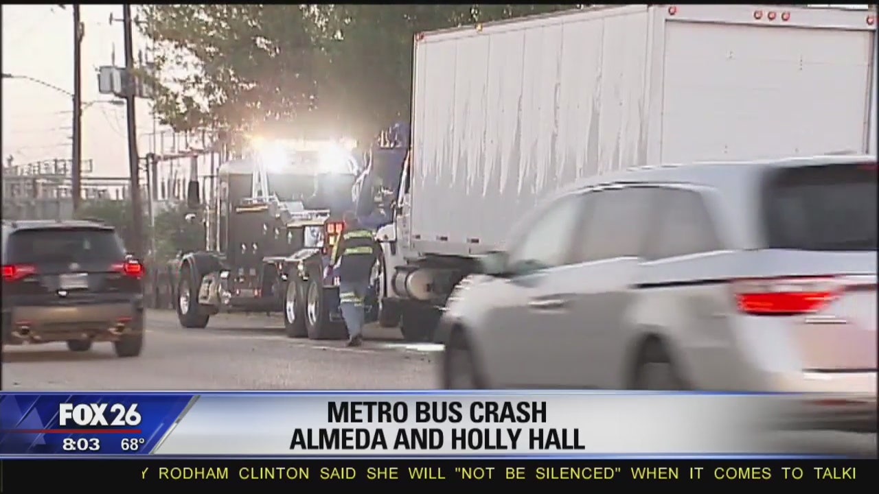 METRO bus crash near medical center | FOX 26 Houston