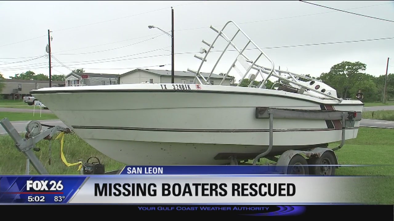 Missing boaters rescued, 3 days at sea | FOX 26 Houston