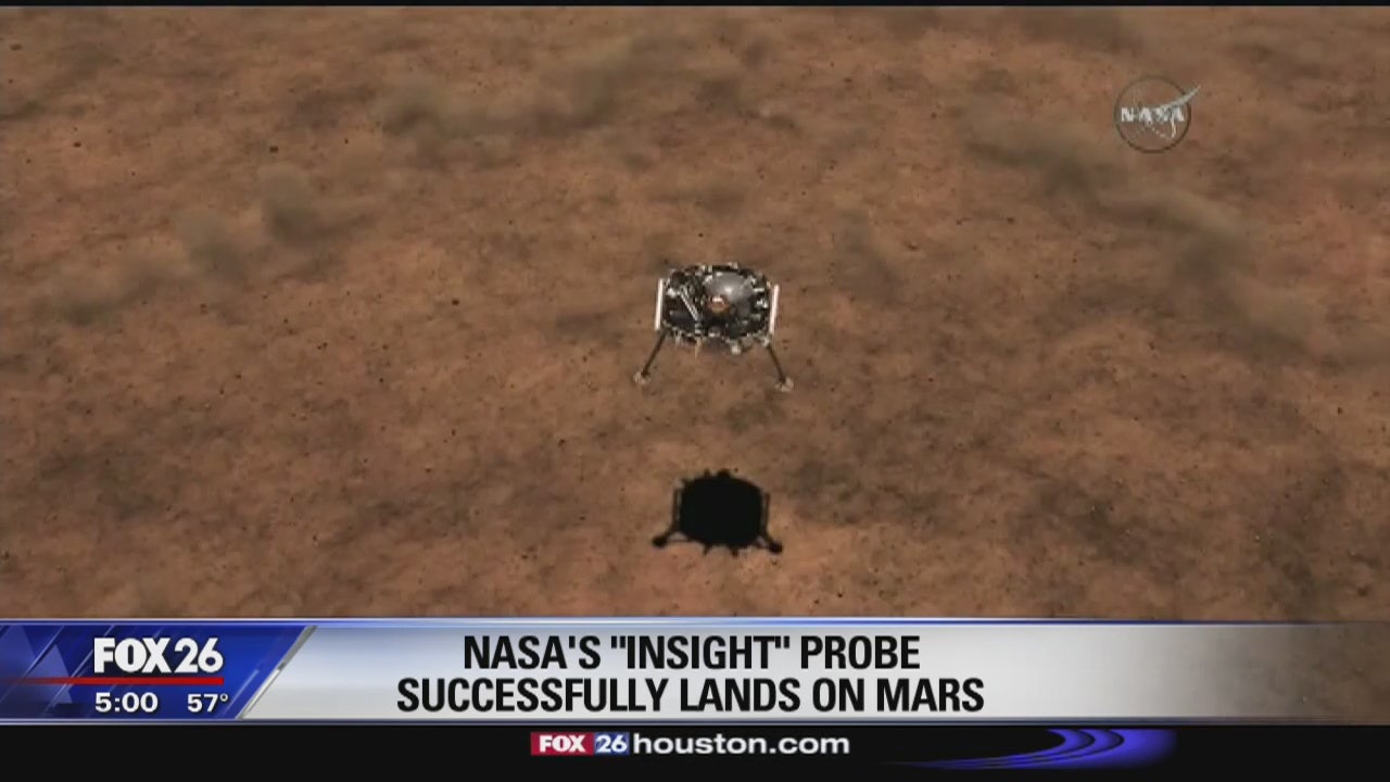 NASA craft lands on Mars after perilous journey