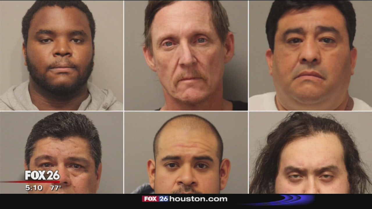 Nine accused child predators busted in a sting operation | FOX 26 Houston