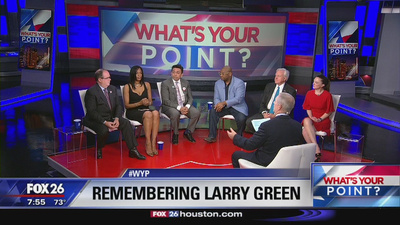 Remembering Larry Green- What's Your Point? | FOX 26 Houston