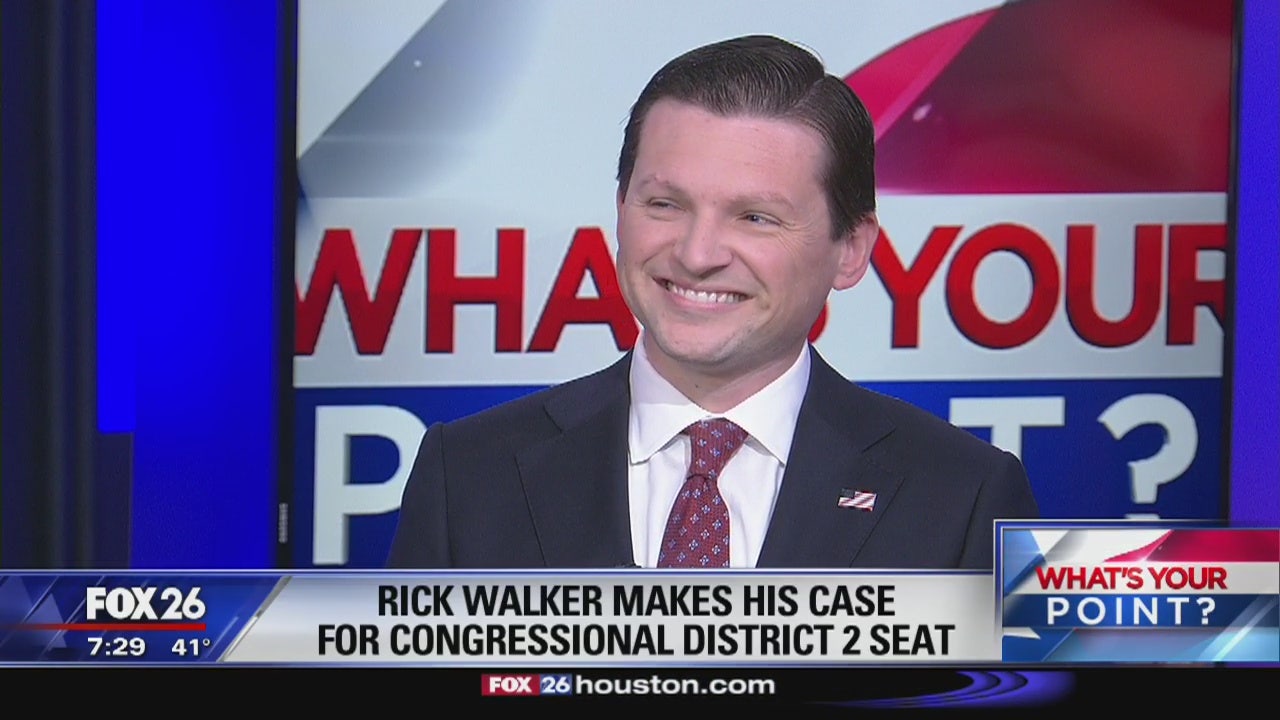 Rick Walker, candidate for Texas Congressional District 2 in the hot ...