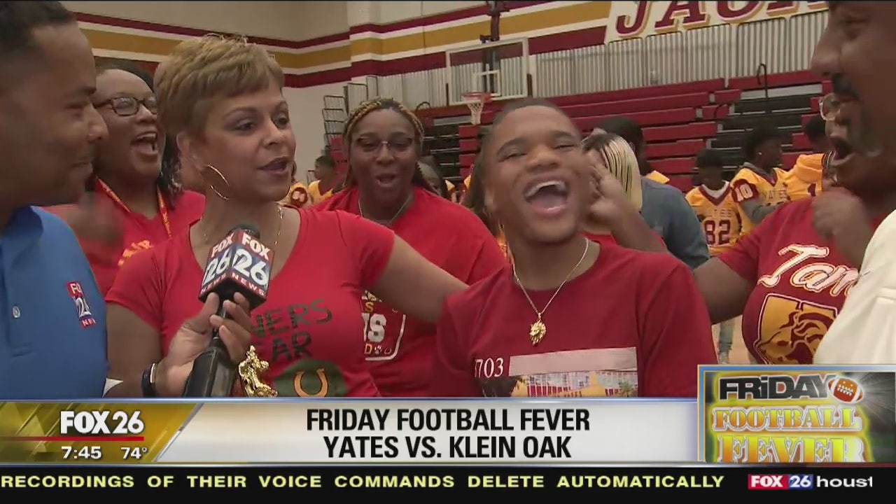 Friday Football Fever Klein Oak Panthers and Jack Yates Lions show ...