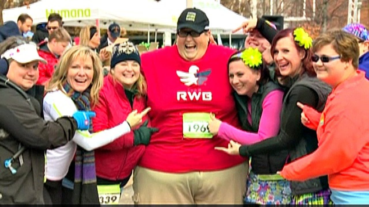 500 Pound Man Runs 5K Race Monthly with Inspirational Message | FOX 26 ...