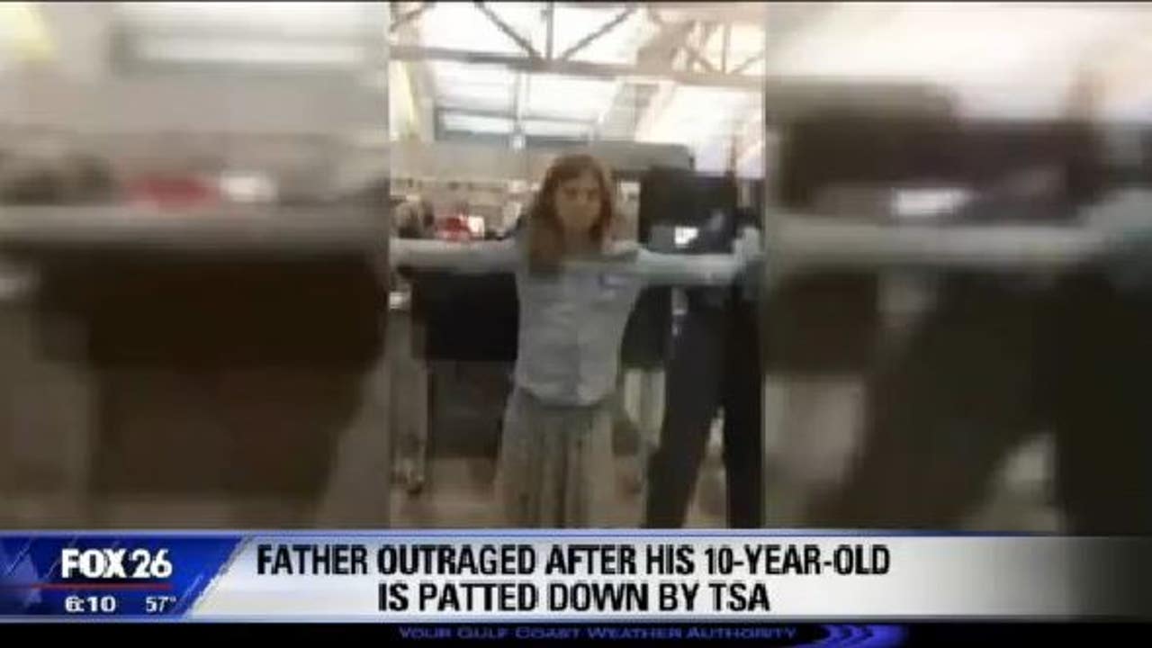 Father Outraged By Tsa Pat Down Of 10 Year Old {video} Fox 26 Houston