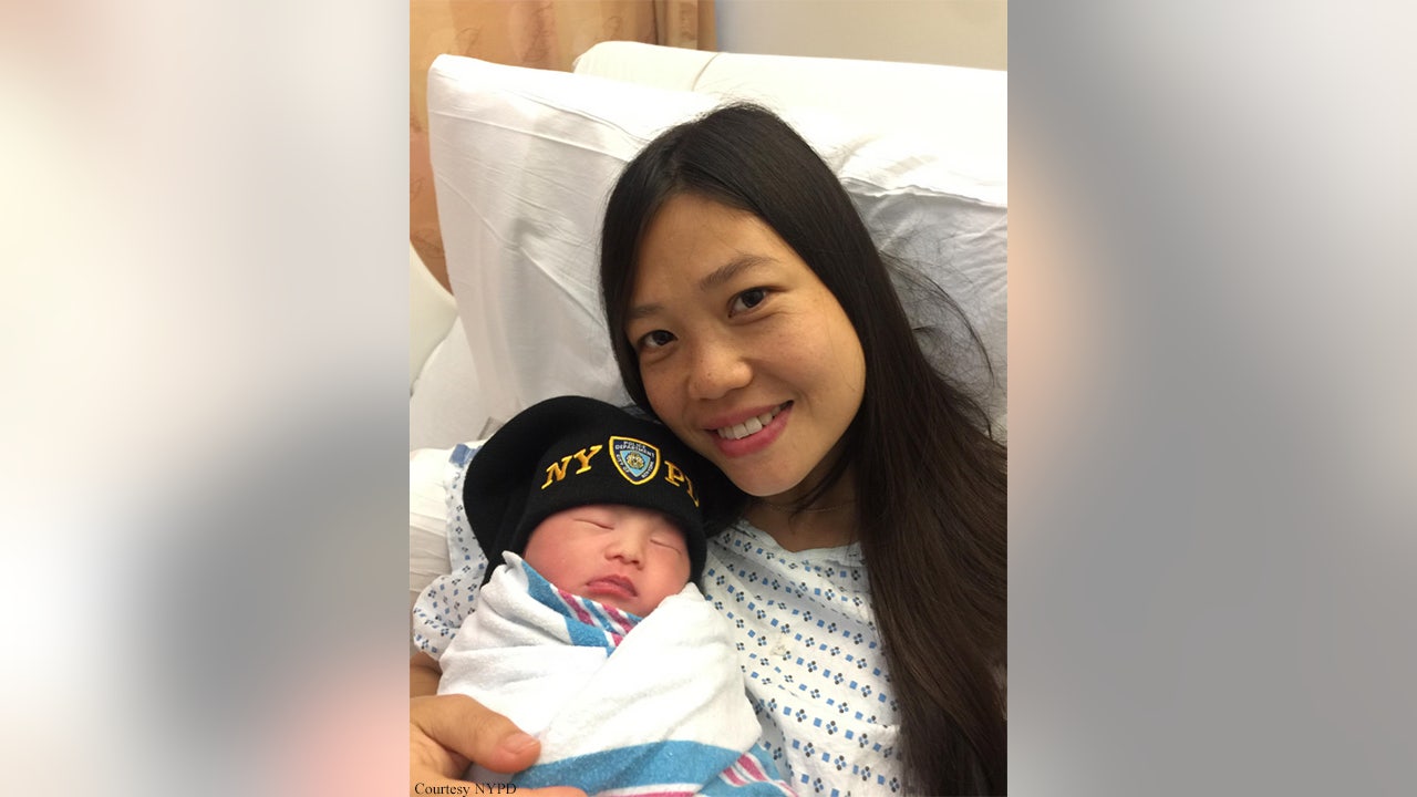 Widow of slain NYPD detective gives birth to their daughter | FOX 26 ...