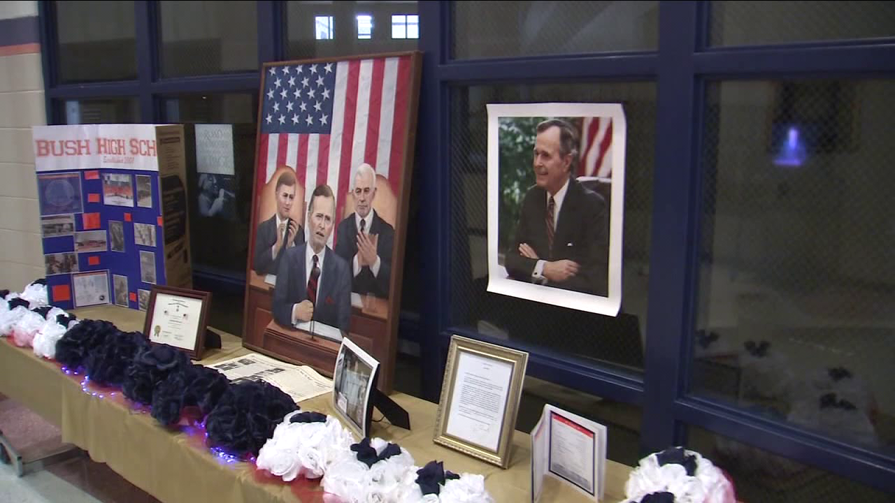 George Bush High School honoring namesake, cadets to participate in ...
