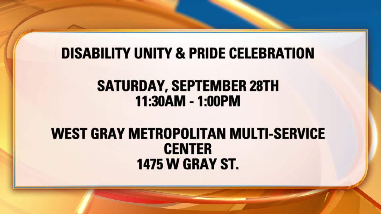 Disability Unity and Pride Celebration on September 28 | FOX 26 Houston