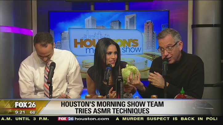 Houston's Morning Show tries ASMR | FOX 26 Houston