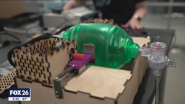 Local university develops low-cost ventilator for COVID-19 patients ...