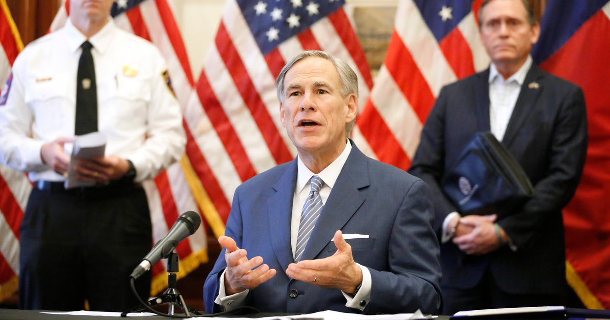 Next steps for Texas: Gov. Abbott says state to reopen economy in ...