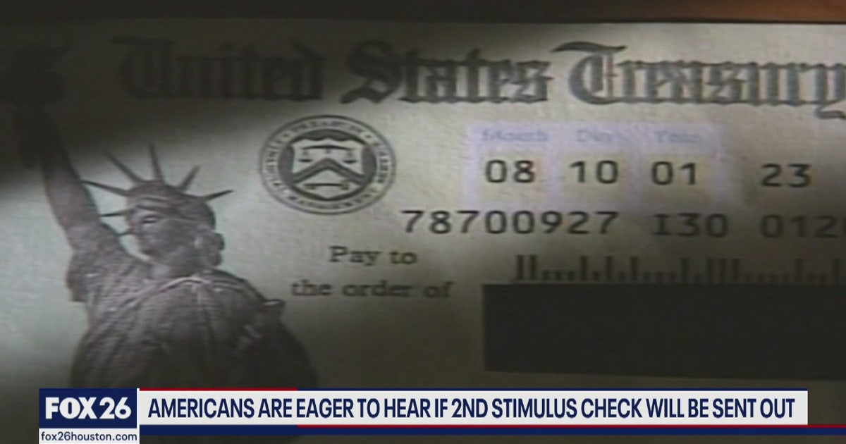 A second round of stimulus checks - What's Your Point? | FOX 26 Houston