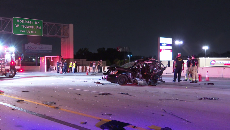 Police Driver Involved In Deadly Northwest Freeway Crash Flees Houston