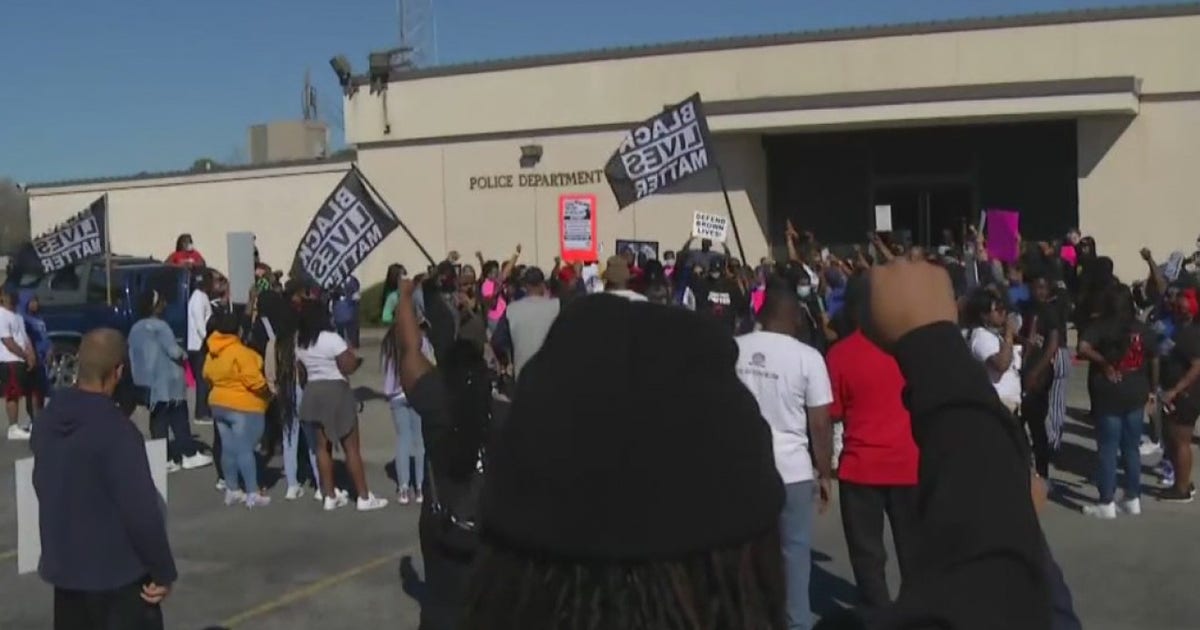 Protesters demand justice following shooting death of 22-year-old ...