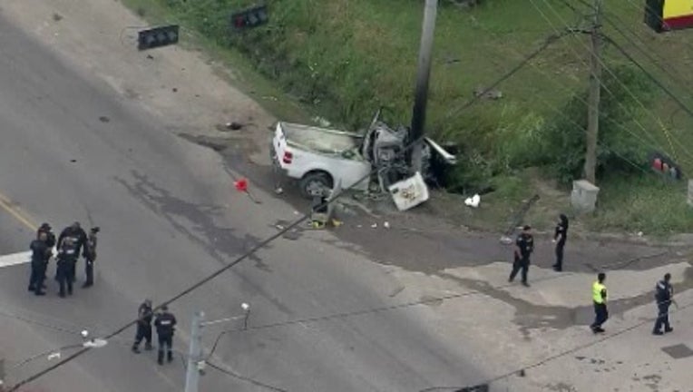 Suspect Who Led Hcso Deputies On Pursuit Killed After Crashing Into