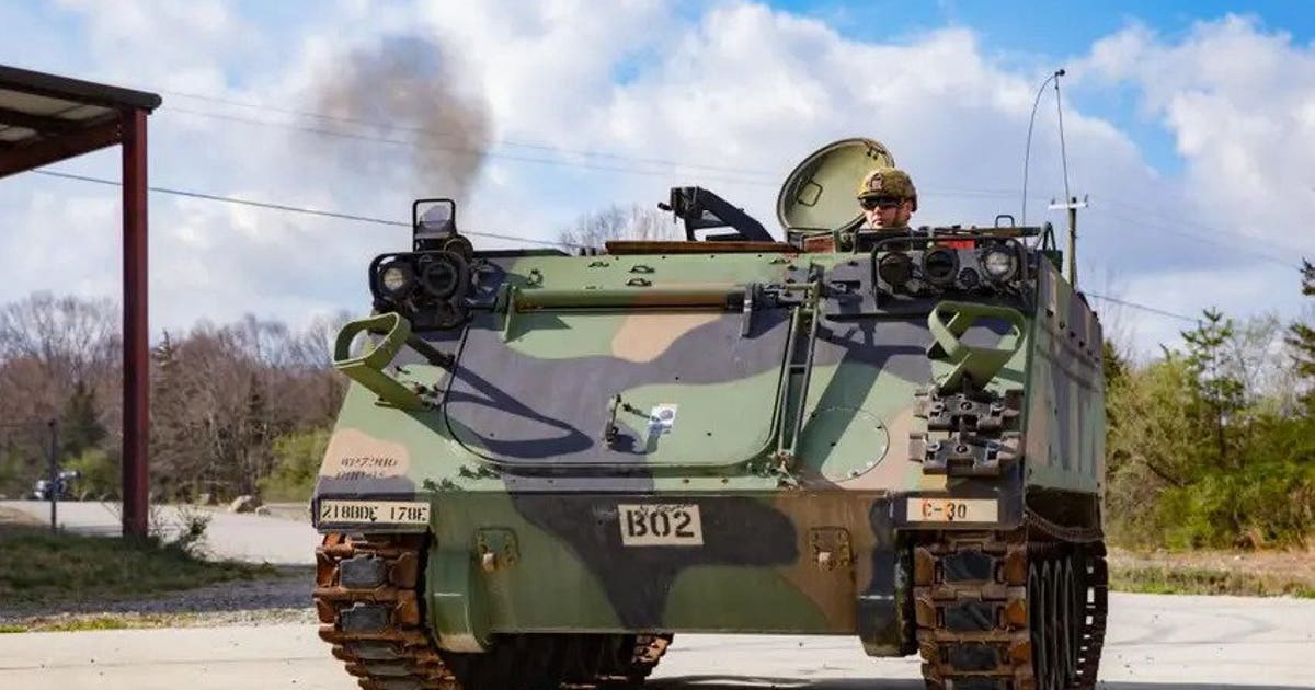 Texas Guard to send tank-like military vehicles to the border | FOX 26 ...