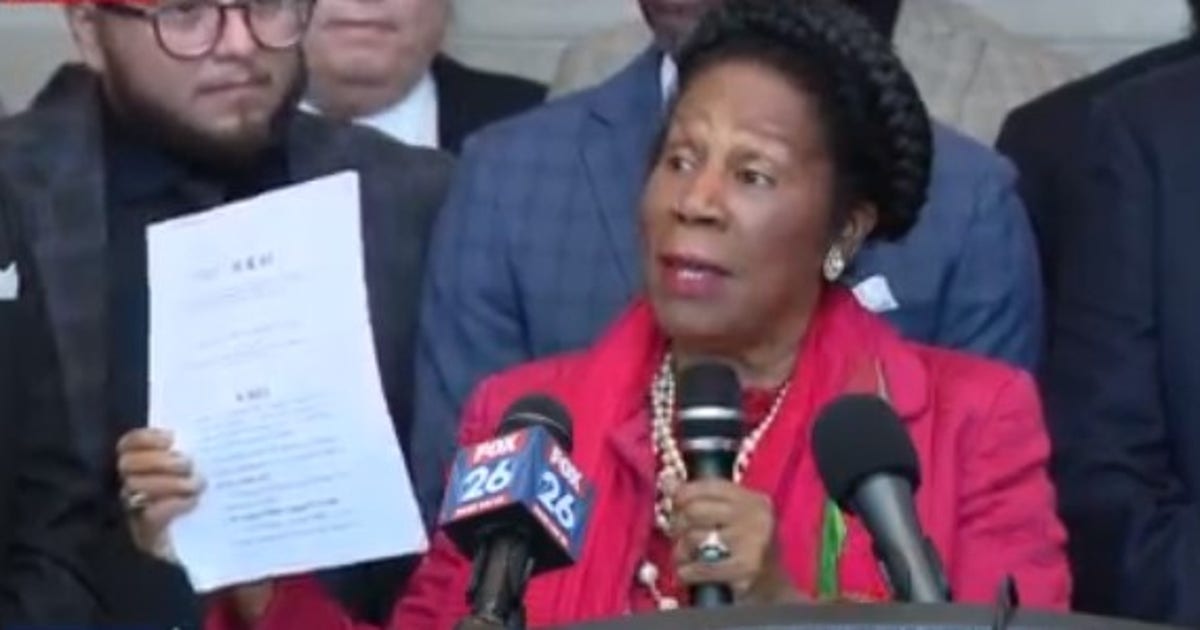 Rep. Sheila Jackson Lee discusses controversial bill to combat white ...