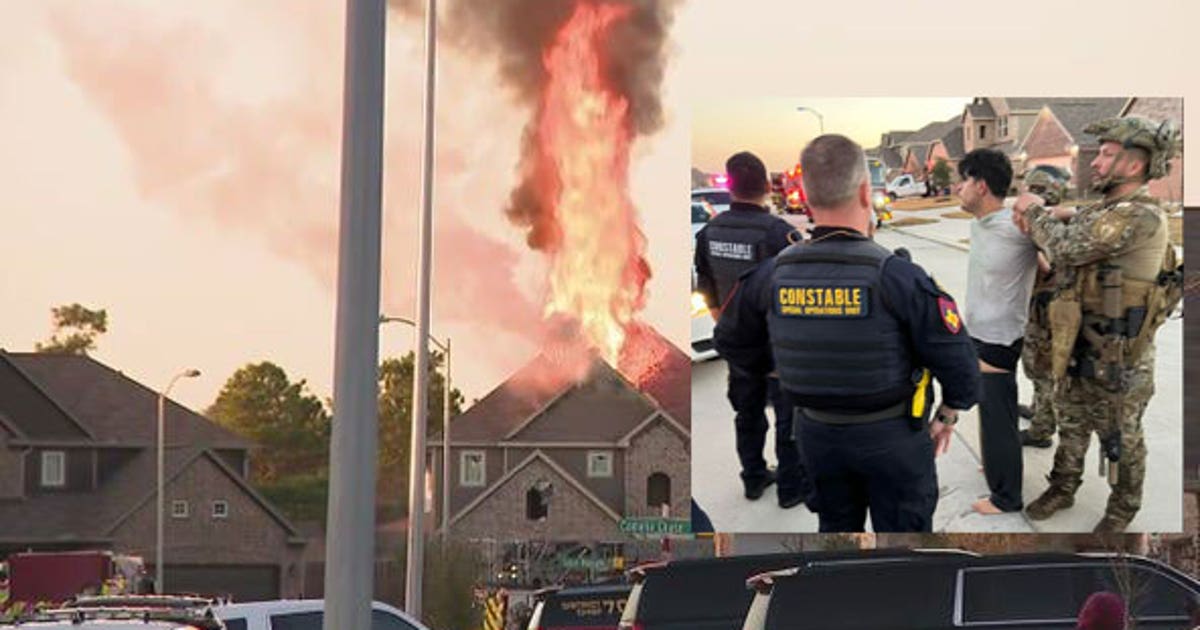 Harris County SWAT: Man barricaded inside Spring home sets own house on ...