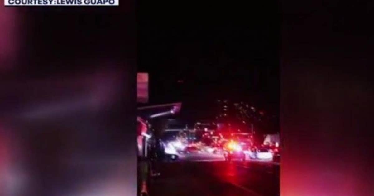 Cellphone video shows dangerous illegal street takeover in heart of ...