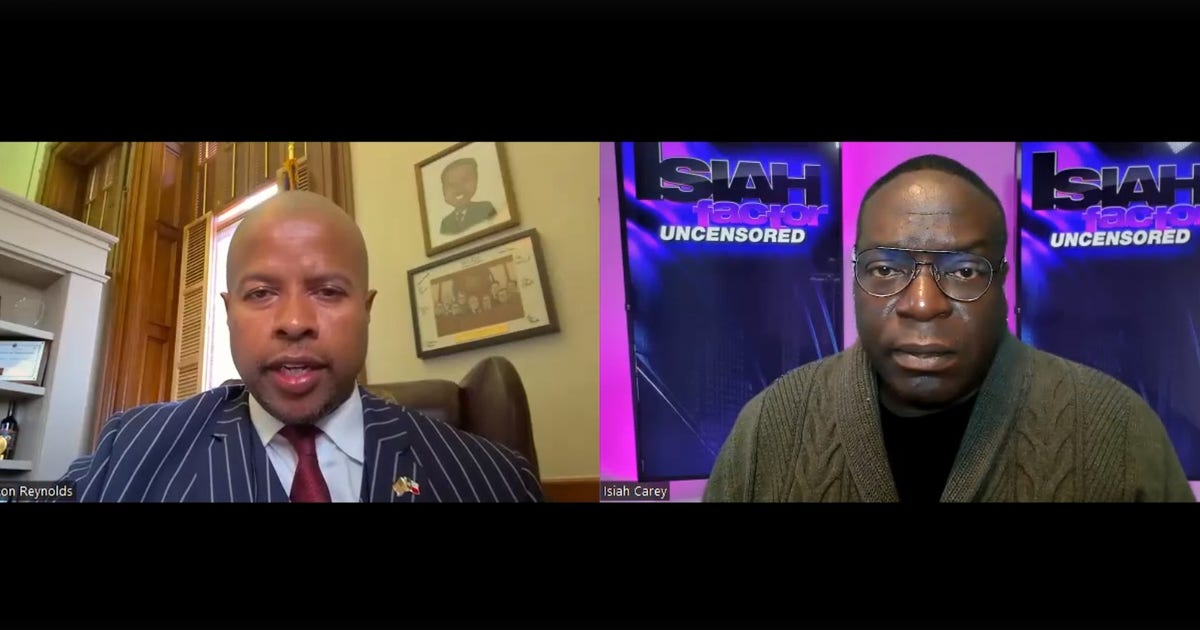 Rep. Ron Reynolds talks to FOX 26 following official announcement of ...