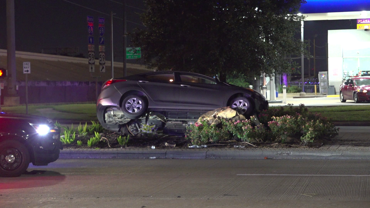 Houston Crime High Speed Chase Ends In Crash On Little York At Eastex