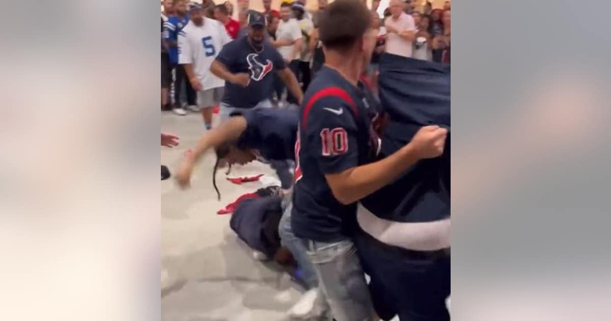 VIDEO: Houston Texans fans fight each other following Week 2 loss to ...