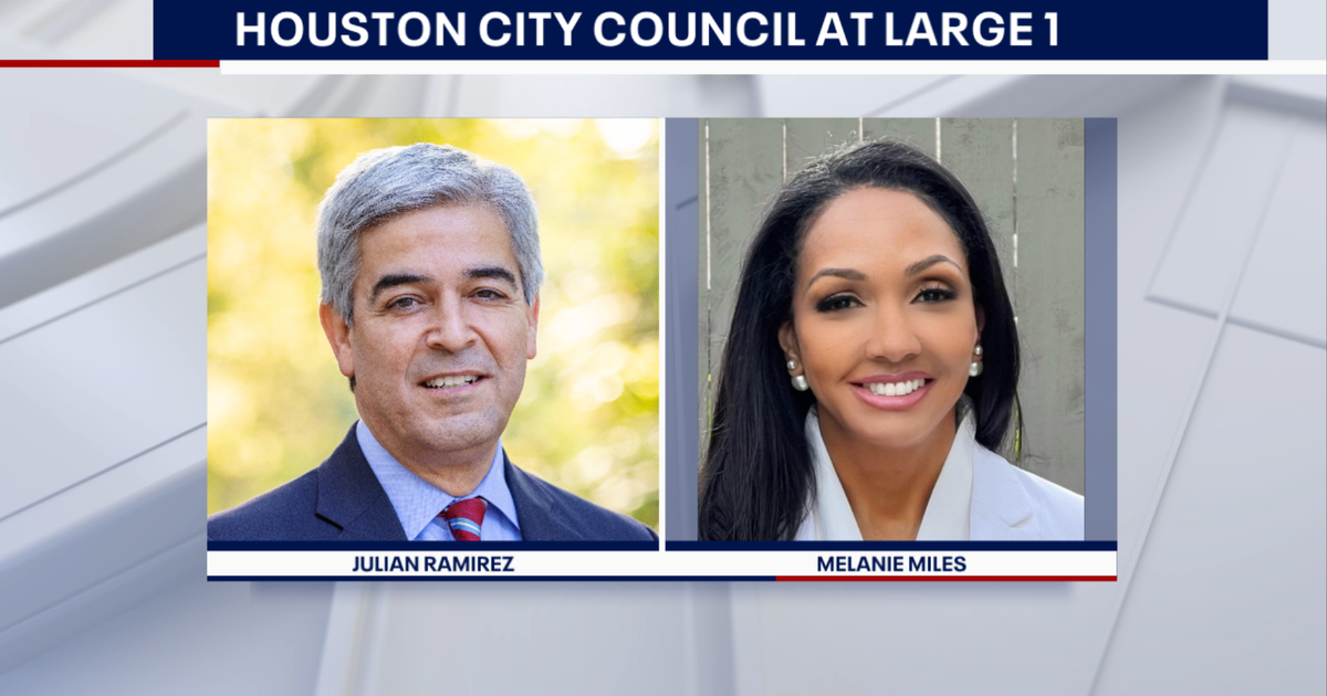 Run off candidates for City Council At Large # 1 Melanie Miles and ...