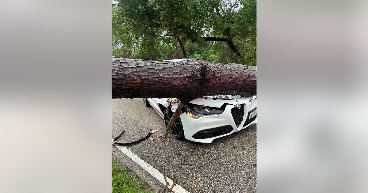 Houston storm damage: Photos, videos show severe weather destruction ...