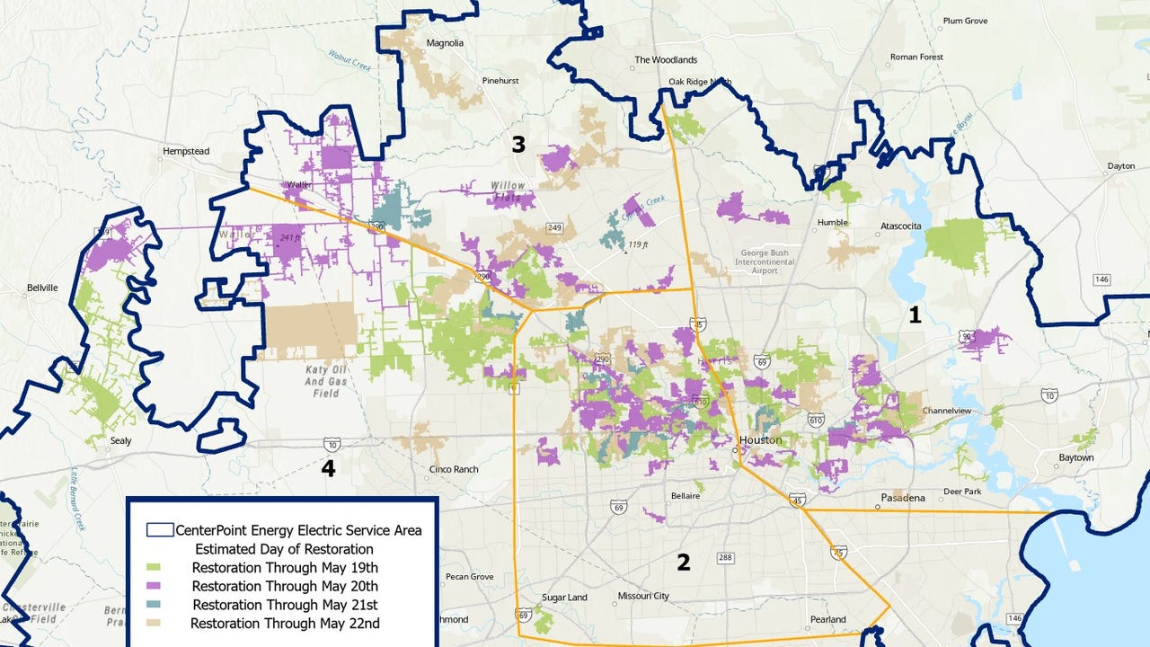 Houston power outages: Centerpoint, Entergy map, tracker, timeline ... Houston power outages: Centerpoint, Entergy map, tracker, timeline ...
