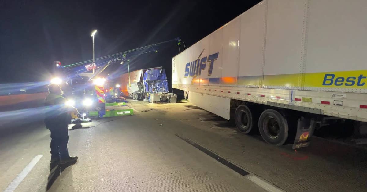 Montgomery County 18-wheeler crash on I-69 near FM 1485; 1 hospitalized ...