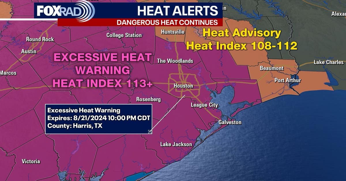 Houston weather today: Extreme heat alert issued | FOX 26 Houston