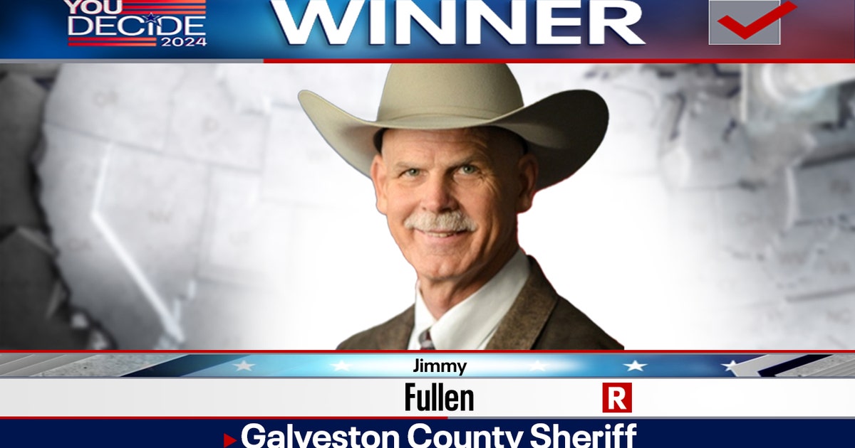 Galveston County sheriff election results: Jimmy Fullen wins | FOX 26 ...