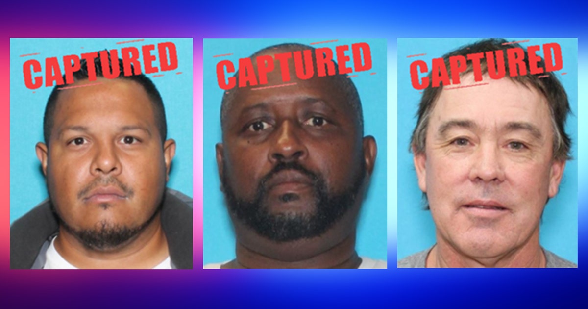 Three of Texas' Most Wanted captured, back in custody | FOX 26 Houston