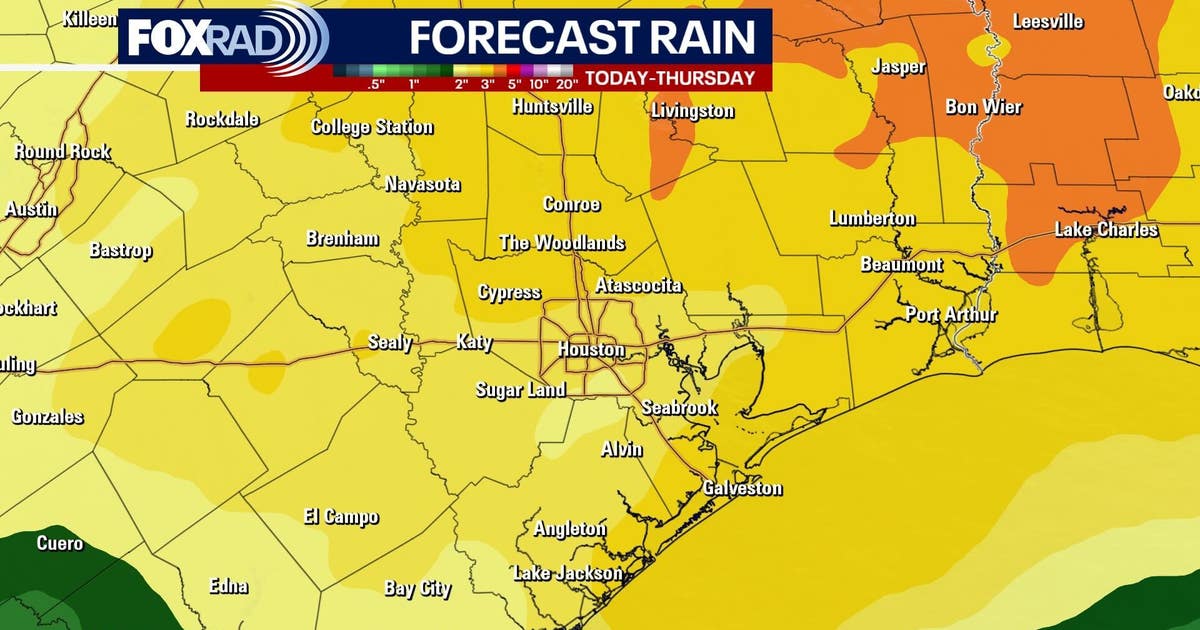 Houston weather: Rain in the forecast this weekend | FOX 26 Houston