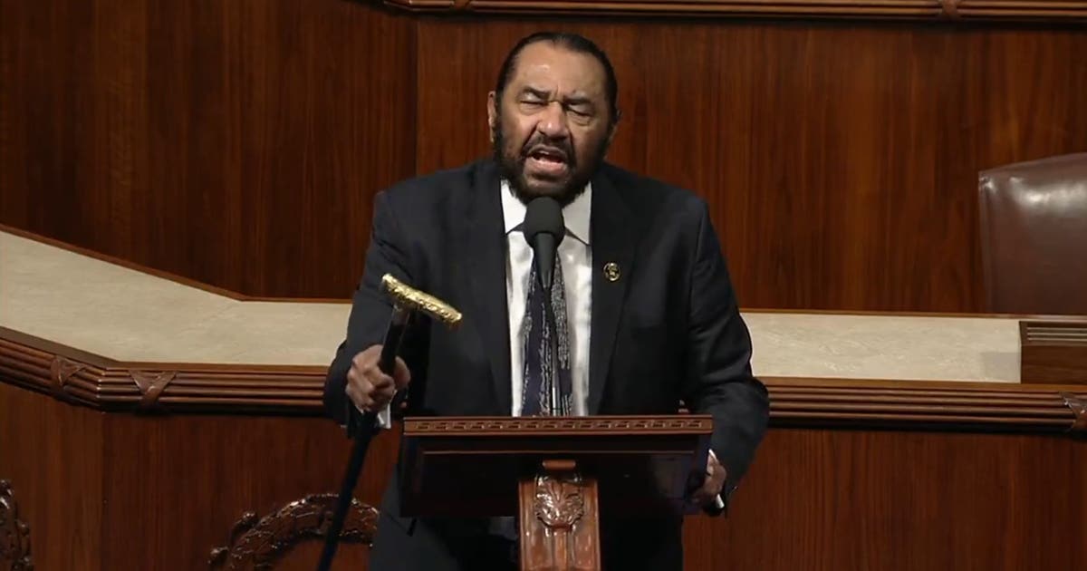 Third Trump impeachment? Rep. Al Green announces 'movement' | FOX 26 ...