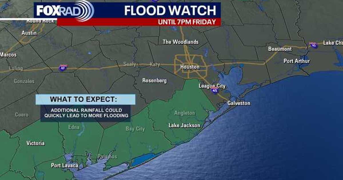 Houston weather: Flood Watch extended for some; floods, storms still a ...