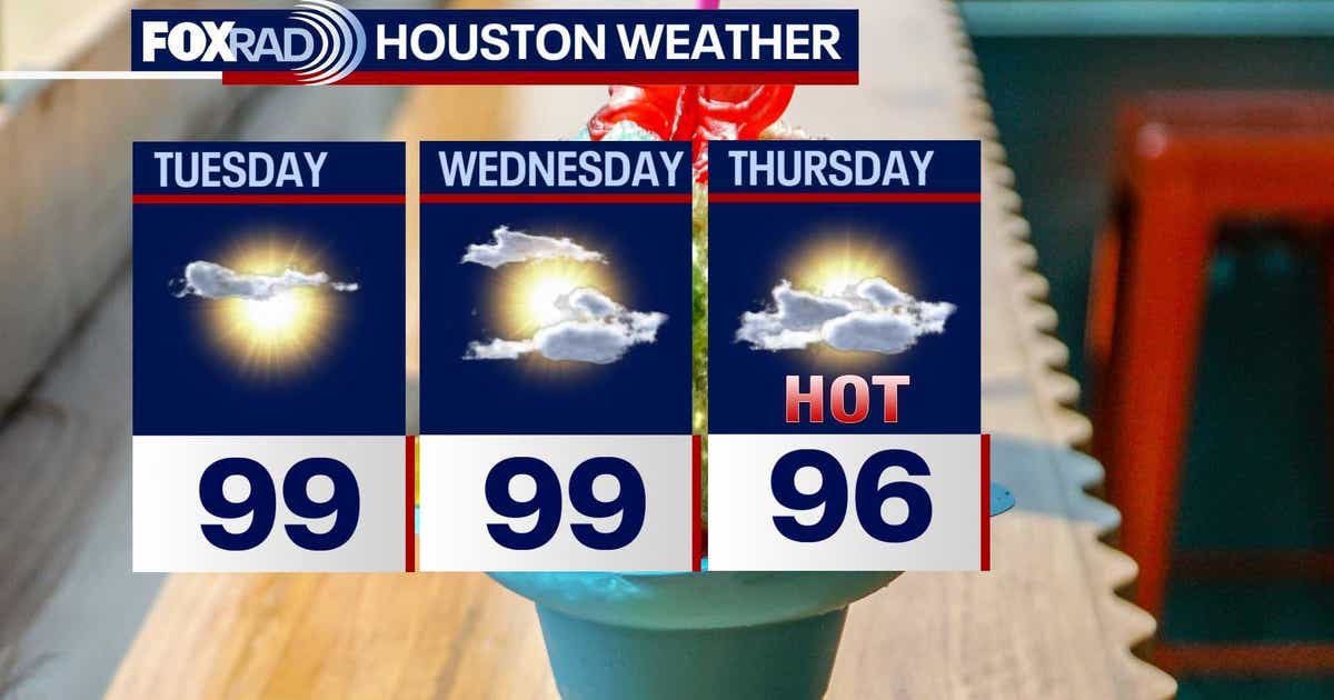 Houston weather: Hot, humid weather to remain for Tuesday | FOX 26 Houston