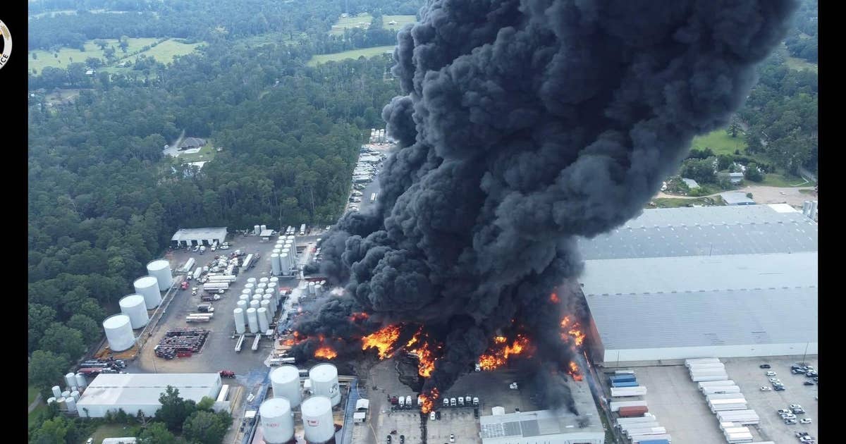 Louisiana explosion: Evacuation underway due to fire at Roseland ...