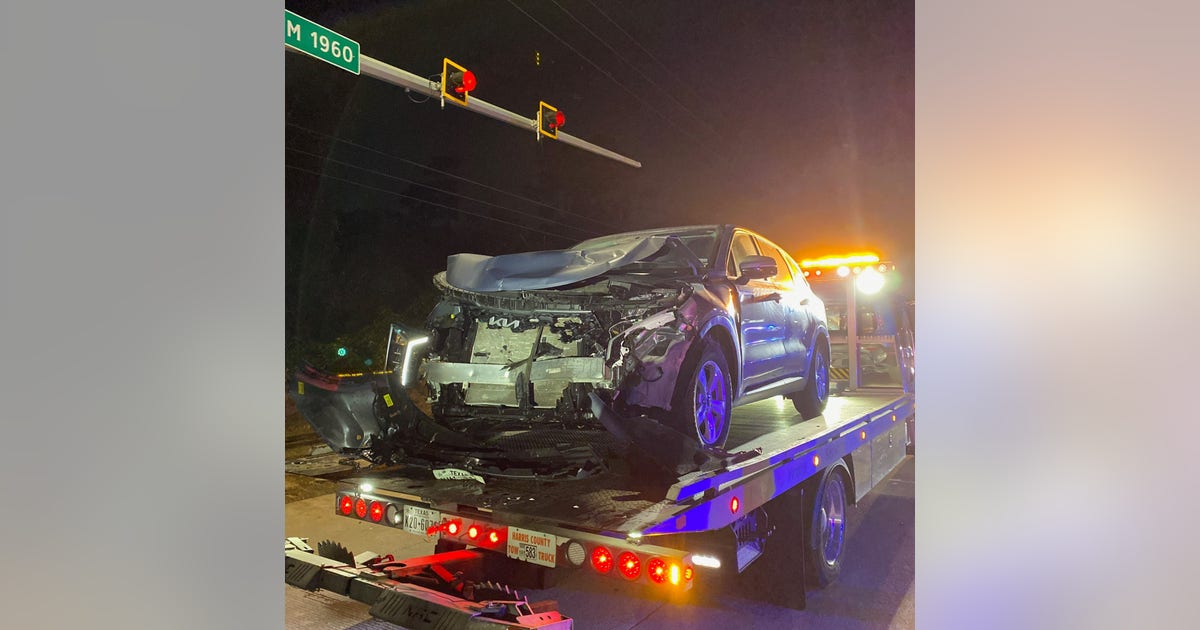 'Suspected impaired drivers' strike two Harris County patrol vehicles ...