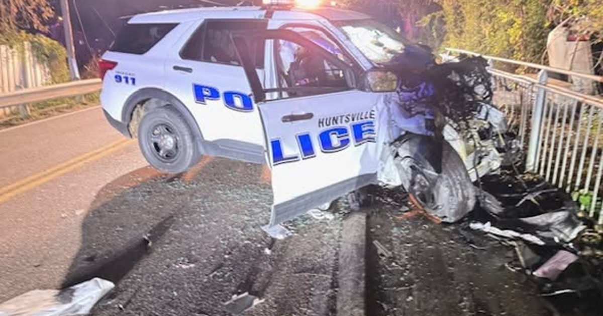 Huntsville police officer critically injured in high-speed chase | FOX ...