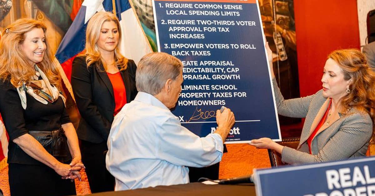Gov. Abbott targets 'out-of-control' property taxes with new five-point ...