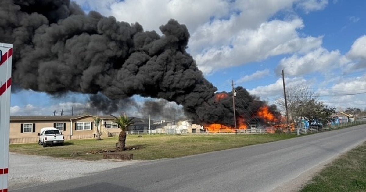 Alvin fire: Fire at plastic barrel facility contained | FOX 26 Houston