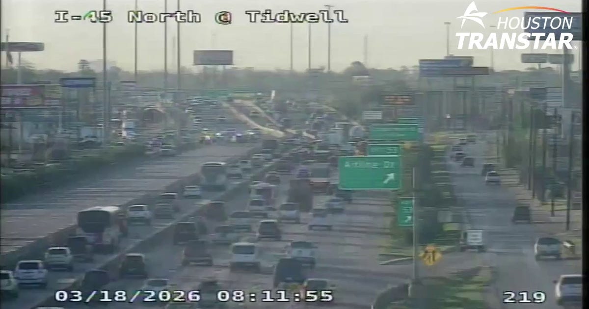 I-45 North traffic: Northbound lanes reopen after vehicle accident ...