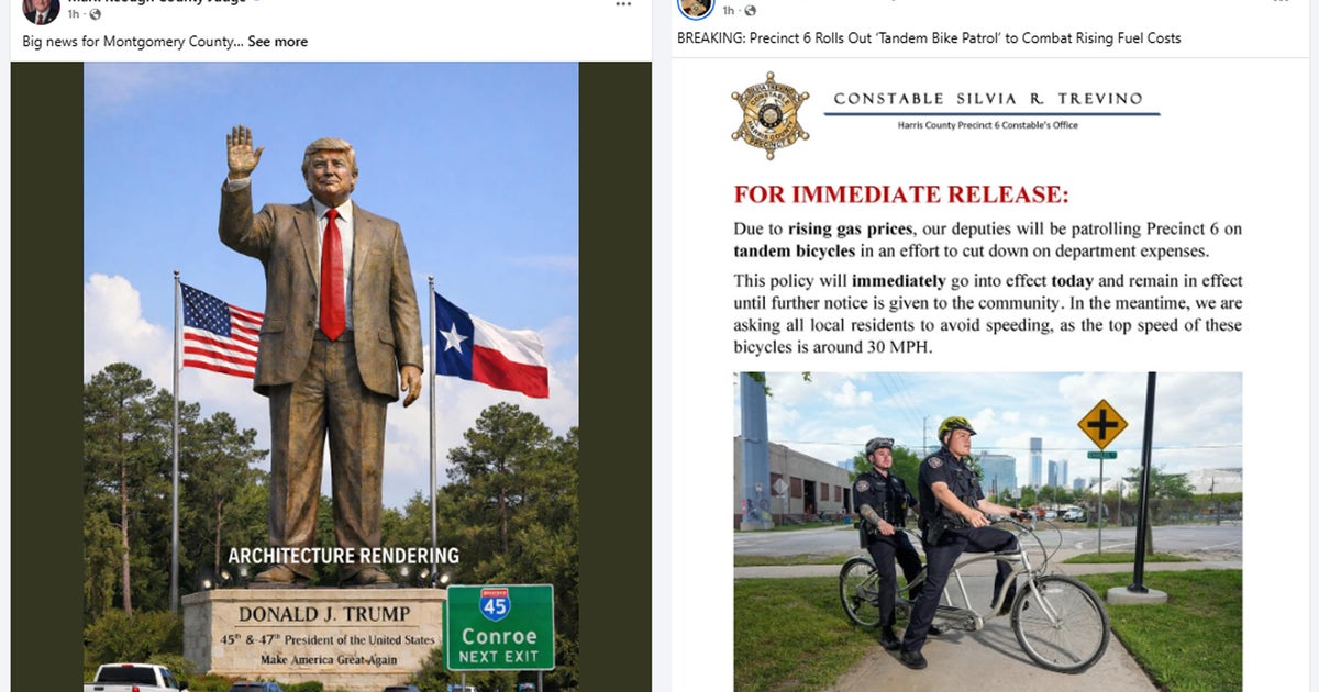 Houston, Texas April Fools' jokes: Conroe Trump statue, Beyoncé pop-up ...