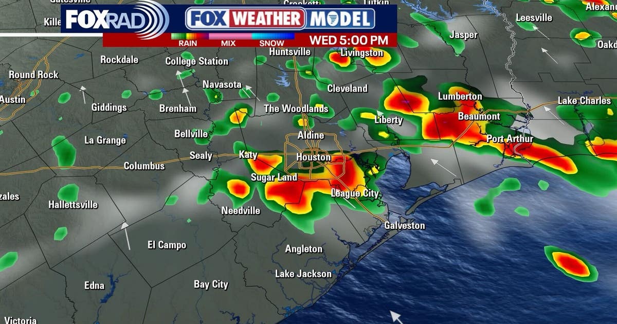 Houston weather radar: Scattered storms Wednesday | FOX 26 Houston