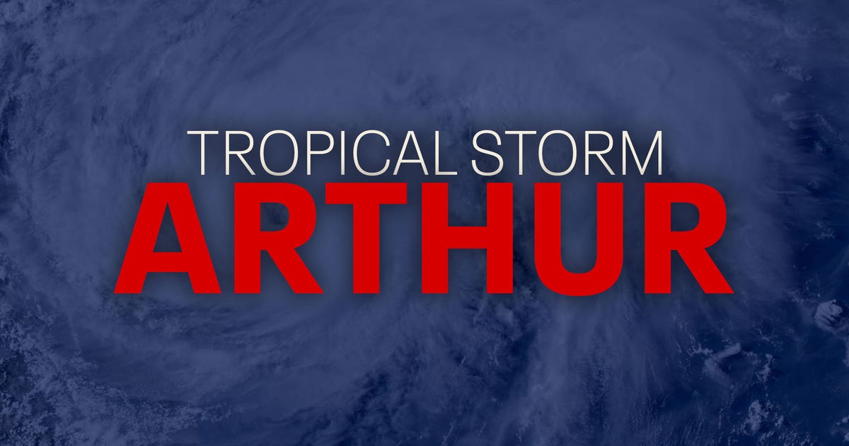 Tropical Storm Arthur sits off Texas coast | FOX 5 DC