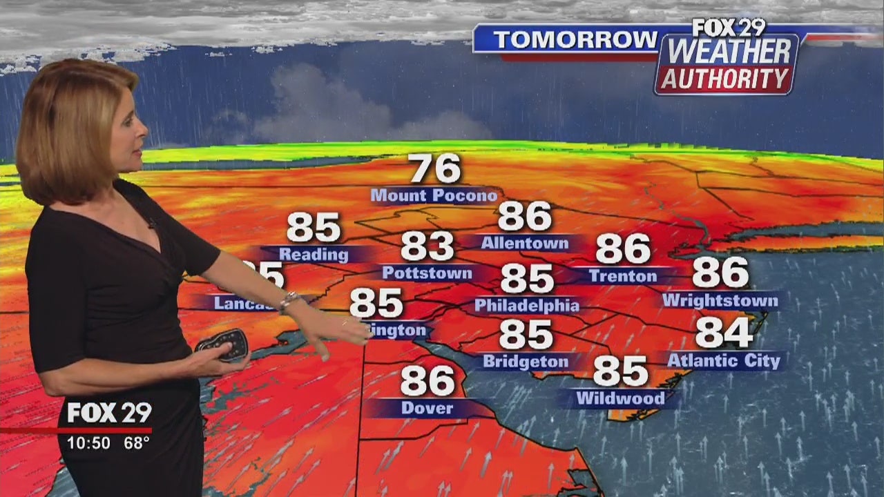 FOX 29 Weather Authority: 7-Day Forecast (Tuesday update)