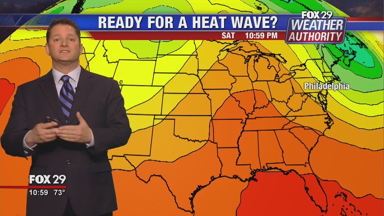 FOX 29 Weather Authority 7-day forecast 10 pm