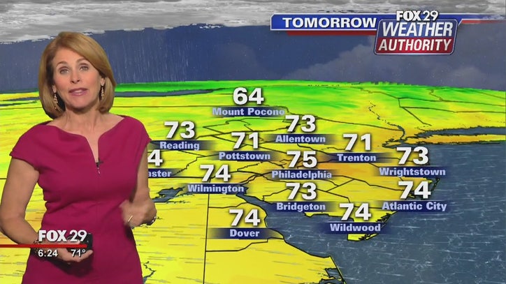 FOX 29 Weather Authority: 7-Day Forecast (Monday evening update) | FOX ...